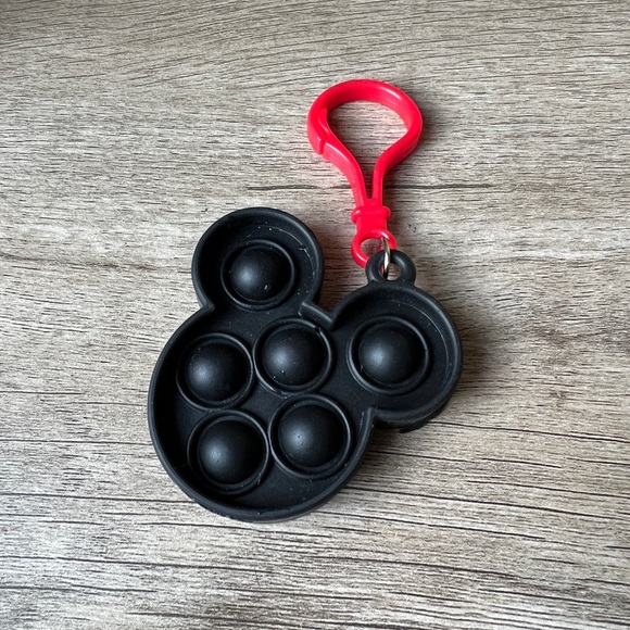 Disney | Toys | Disney Mickey Mouse Popper Fidget Toy Keychain Bubble ...